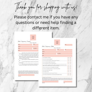 Radio Frequency Intake & Consent Form I DIY Editable Canva Template I RF Skin Tightening I Body ...