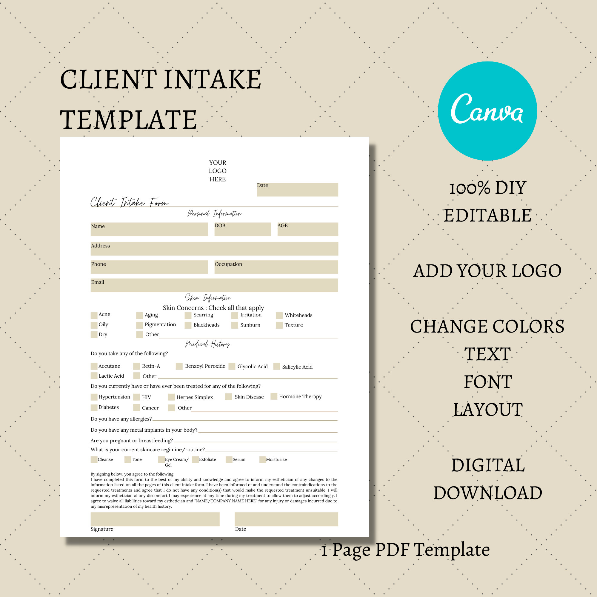 Client Intake Sheet Client Intake Sheet