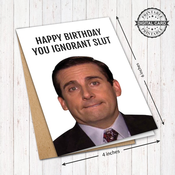 The Office Card - Etsy