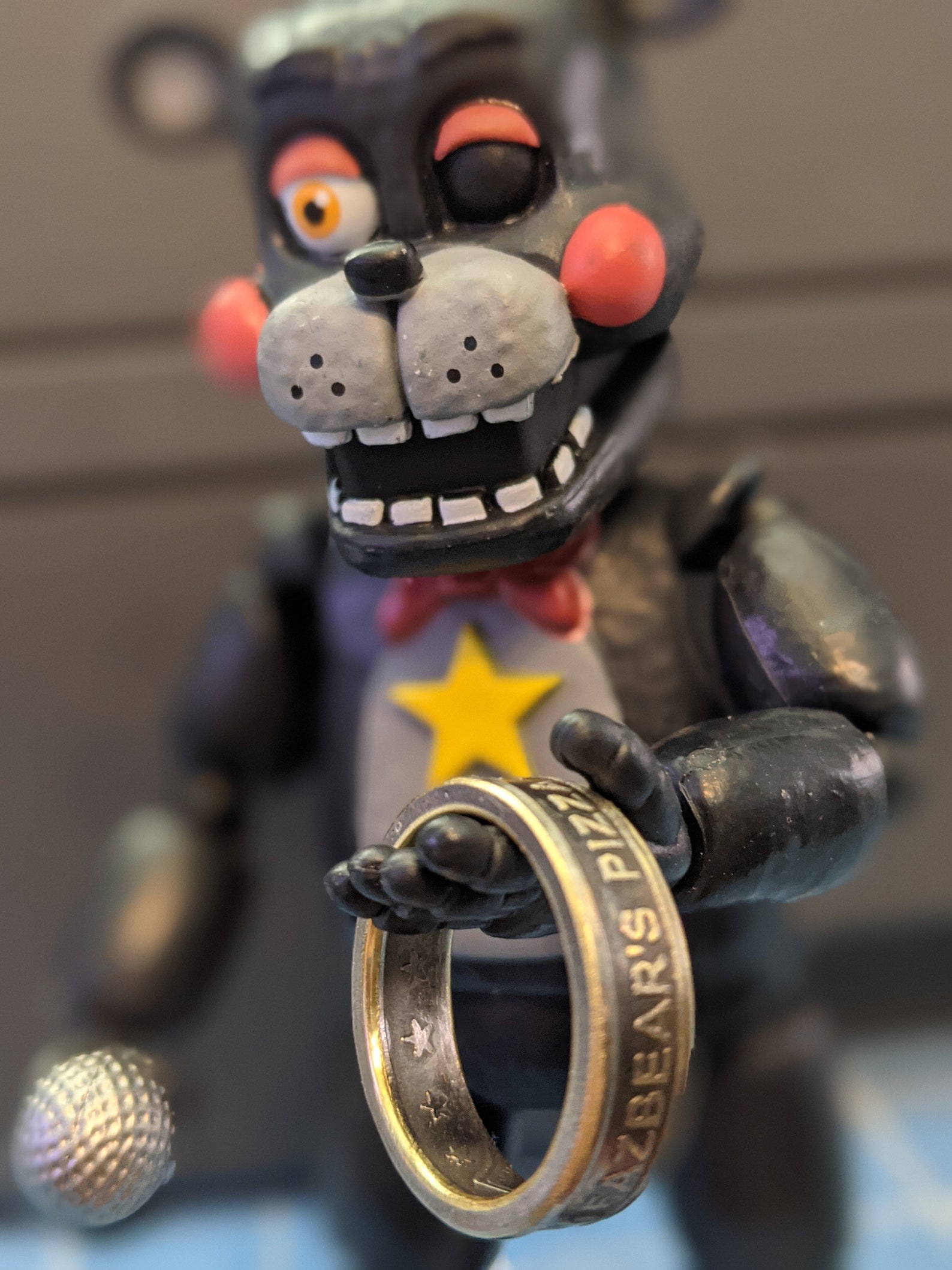 Five Nights At Freddy's Token Ring FNAF Freddy Fazbear | Etsy