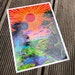 Trippy Sun Print - Etsy
