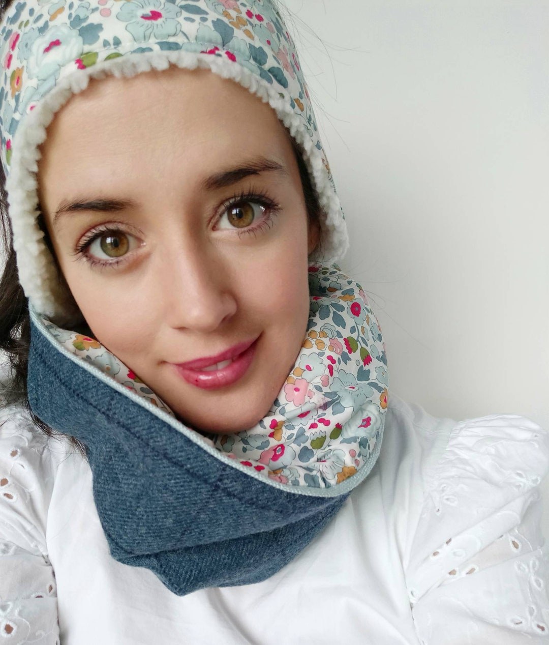 Liberty Tweed Snood Liberty Scarf Snood Neckwarmer - Etsy