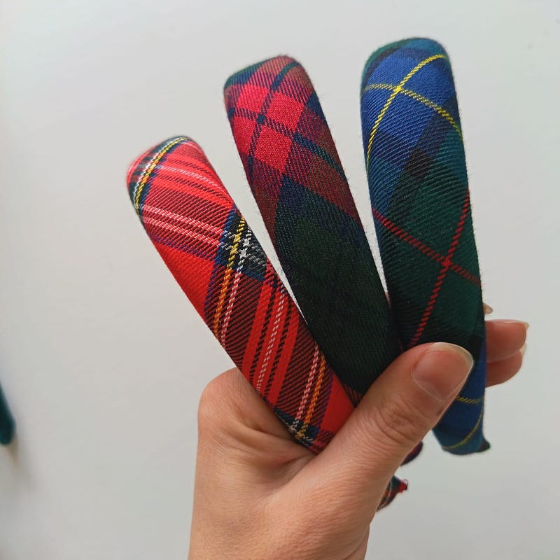 Velvet Fabric Tartan - Etsy UK