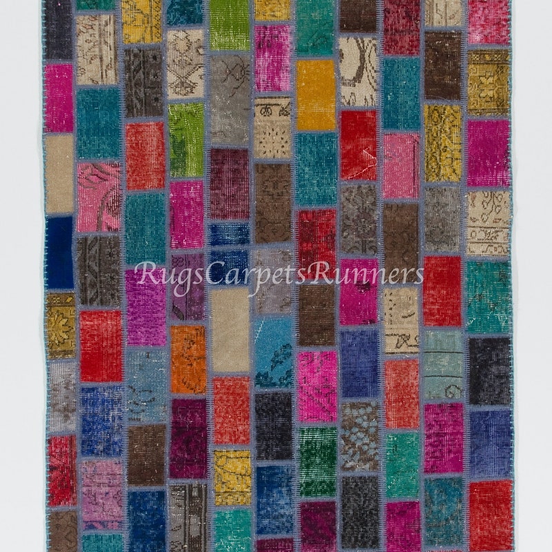 Patchwork Carpet - Etsy