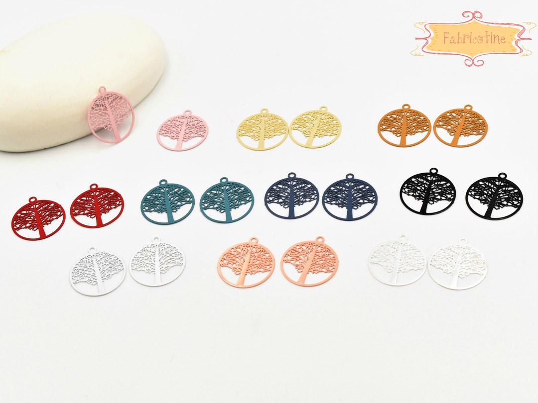 Set of 2 Filigree Prints Trees of Life 10 Colors to Choose From - Etsy