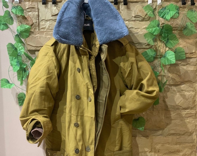 Soviet Tank Pea Jacket With Removable Lining, Winter Military Jacket ...