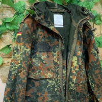 Authentic German Army Flecktarn Jacket Bundeswehr Camo Military Surplus ...