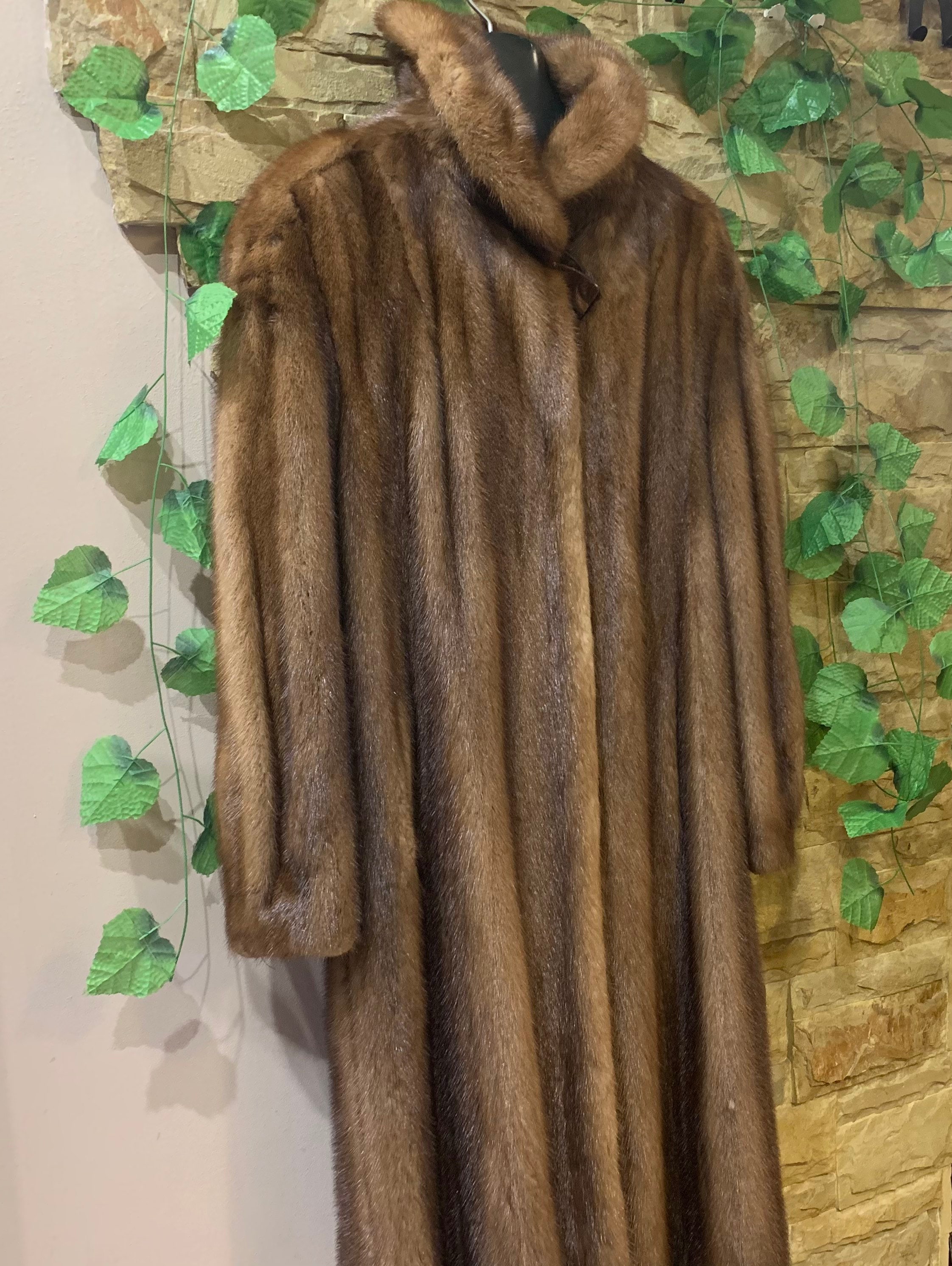 Long Natural Sable Coatluxurious Vintage Brown Sable Fur - Etsy