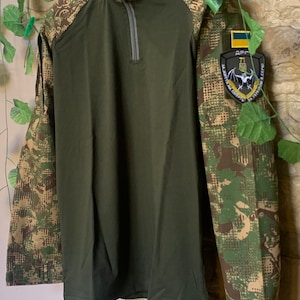 Elite PREDATOR Combat Shirt Camouflage Armed Forces of Ukraine ...