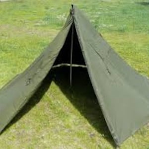 Soviet Raincoat Tent, Red Army Cloak Tent, Waterproof Cape Military ...