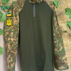Elite PREDATOR Combat Shirt Camouflage Armed Forces of Ukraine ...