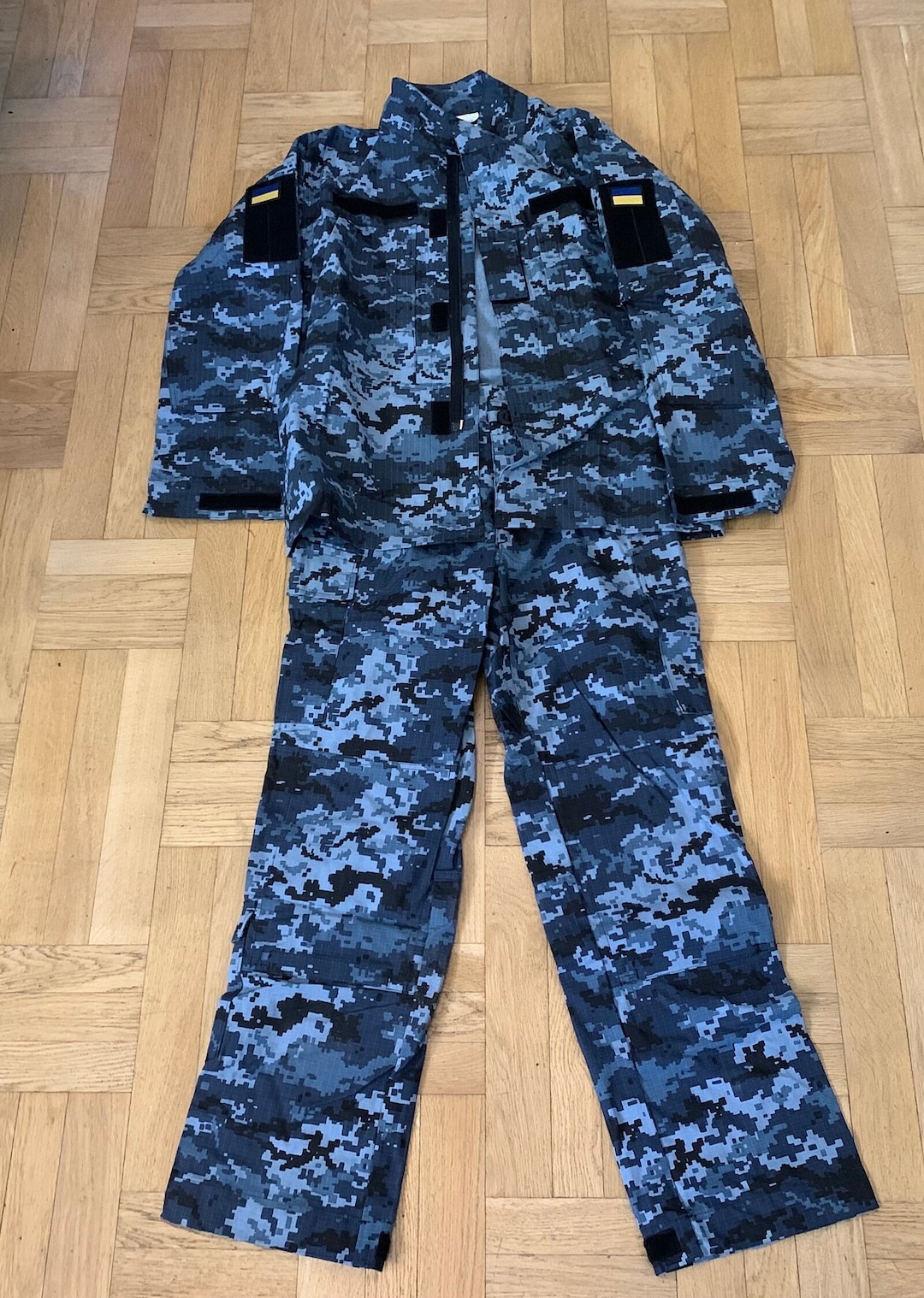 Ukrainian Navy Combat Suit, Jacket and Pants Uniform of the Naval ...