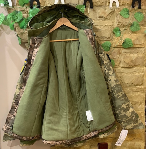 Genuine Winter Ukrainian Army combat lined suit , Mil… - Gem
