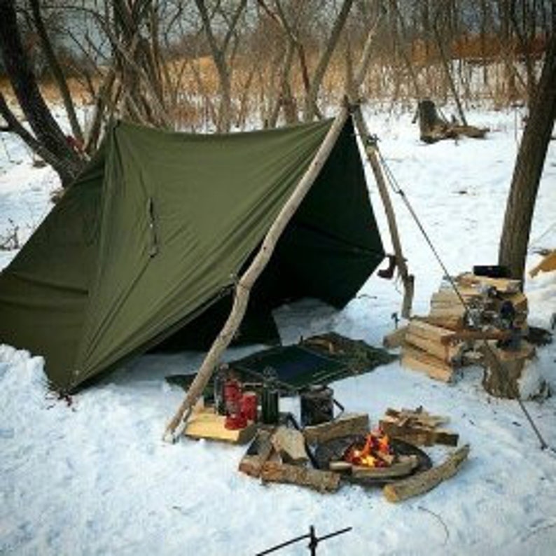Soviet Raincoat Tent, Red Army Cloak Tent, Waterproof Cape Military ...