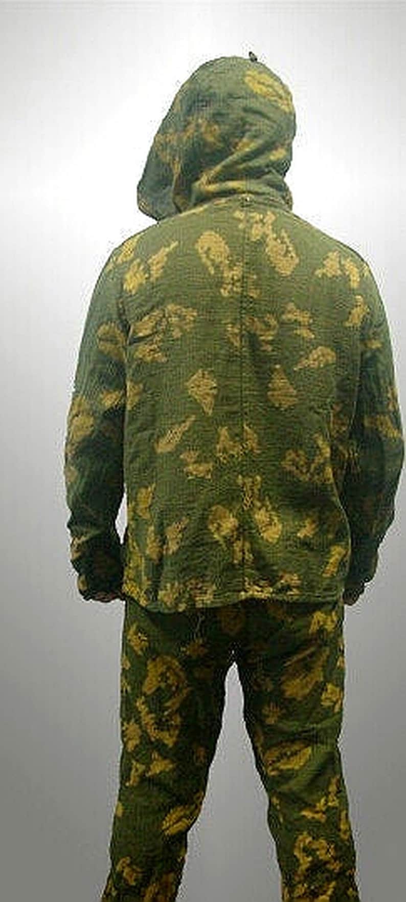 Vintage Soviet KZS Berezka Camouflage Suit, Original USSR Military ...