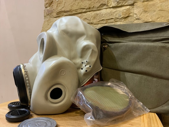 Rare gas mask PBF EO-19, Officer army gas mask, Prote… - Gem