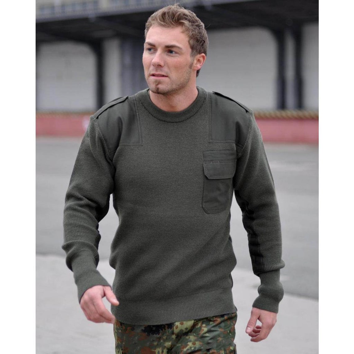 Sweater Bundeswehr Commandos Genuine warm woolen winter | Etsy