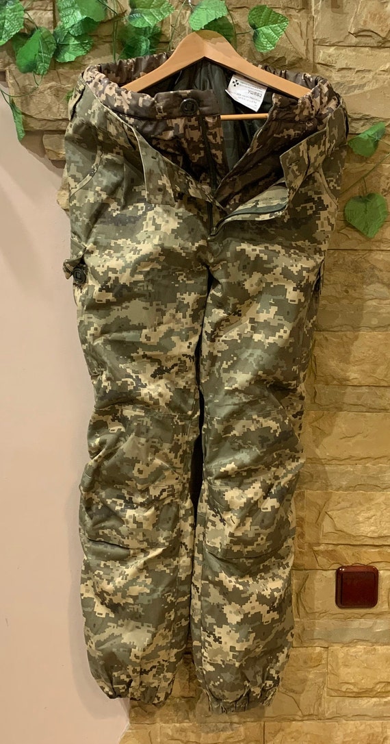 Genuine Winter Ukrainian Army combat lined suit , Mil… - Gem