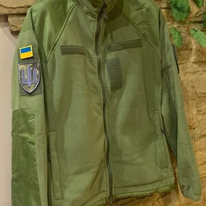 Ukrainian Military Fleece Combat Jacket Senior Officers, Field Tactical ...