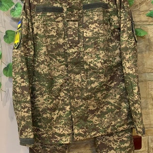 Combat Suit Ukrainian Army, Jacket&pants Uniform of the Special ...