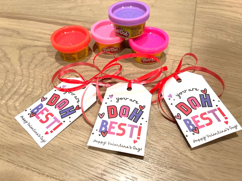 You Are DOH Best Printable Gift Tag| Play Doh Gift Tag | Kids Gift Tag ...