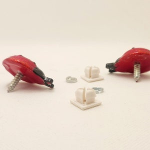 Lady Bug License Plate Screws - Etsy