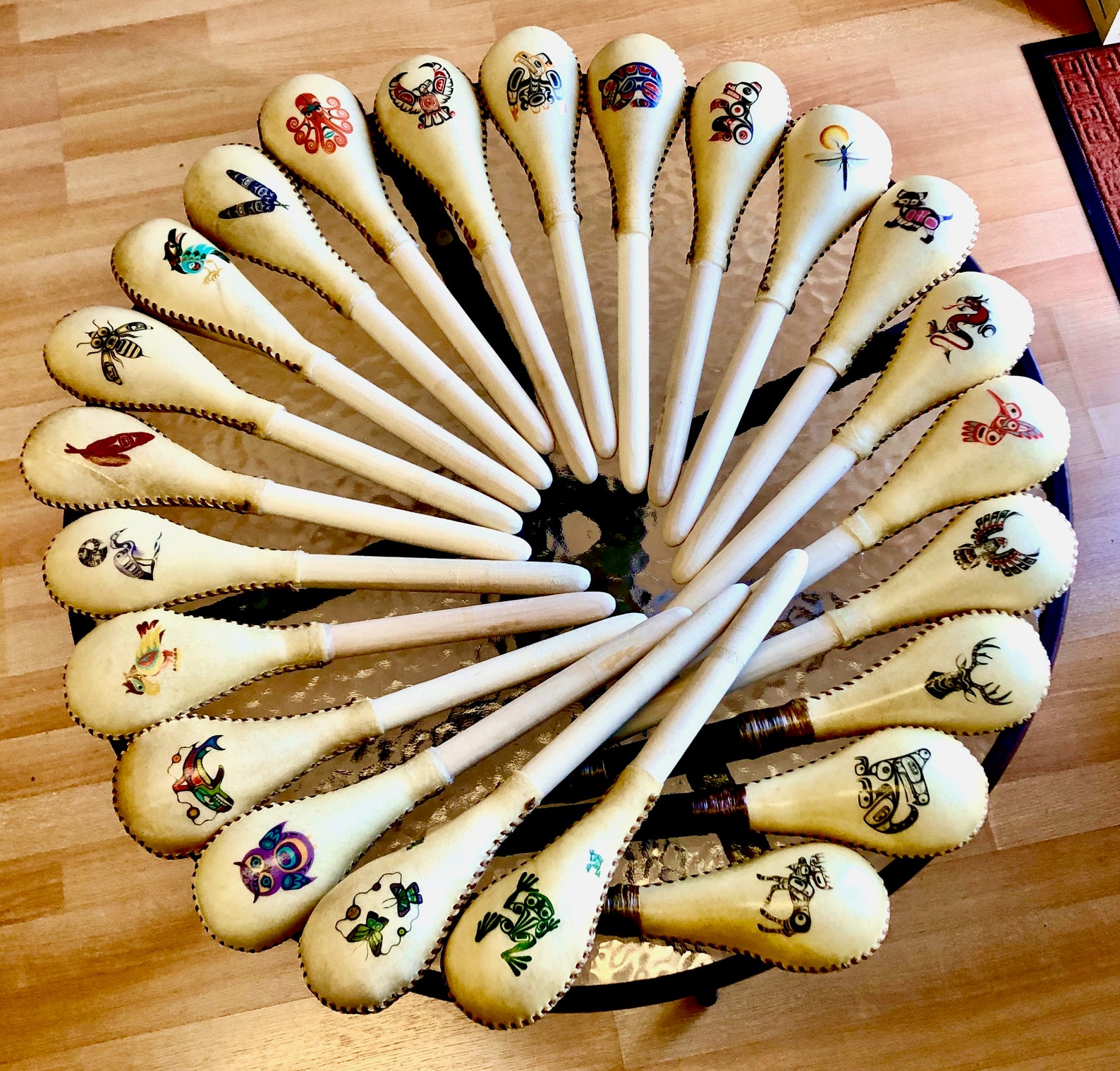 Deer Hide Rattles | Etsy