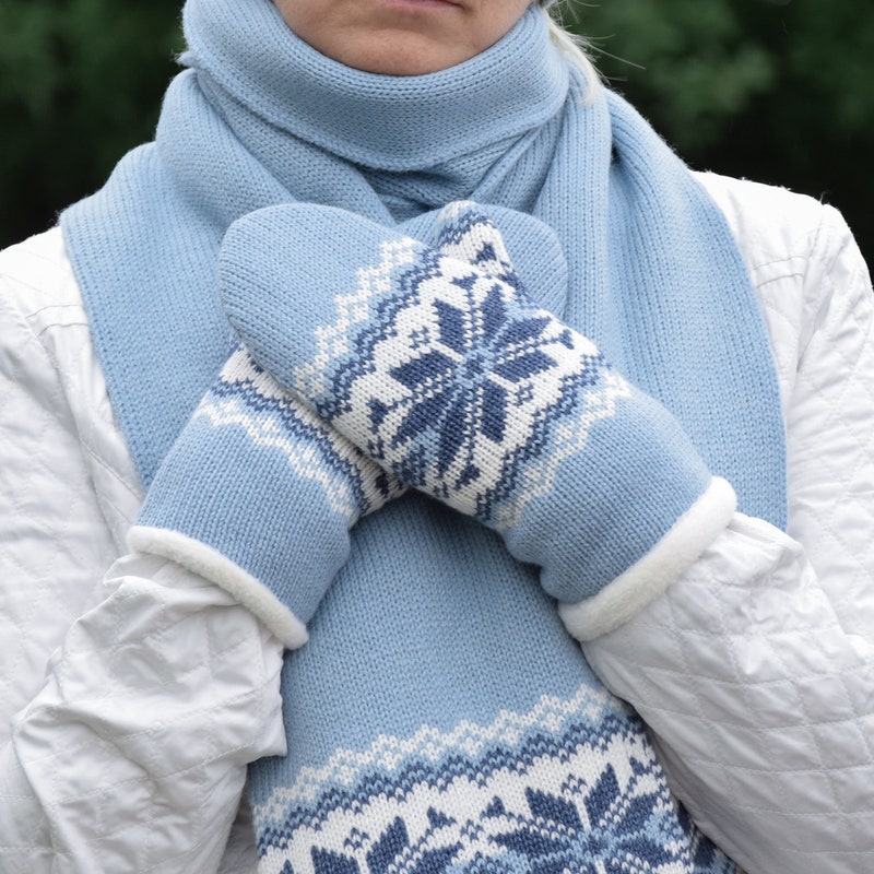 Scandinavian Mittens - Etsy