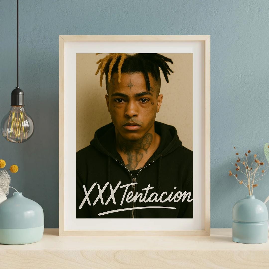 Xxxtentacion Fan Art Print – 6x8 Glossy Photo Paper | Rap Icon Poster ...