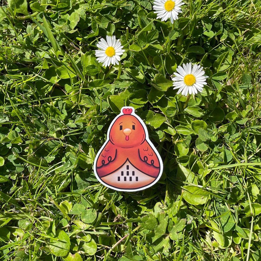 Small Brown Chicken Sticker Stardew Valley SDV Cozy Gamer Vibes Farming ...