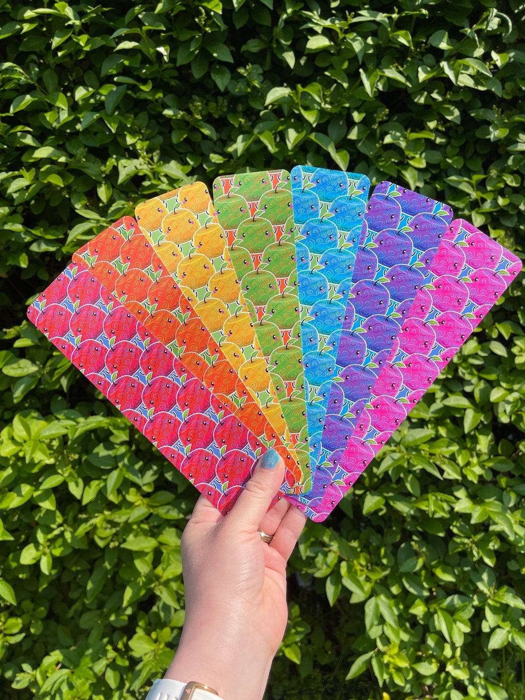7pc Rainbow Junimo Bookmark Set - SDV - Cozy Gamer Vibes - Stardew ...