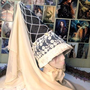 Custom Princess Hat -medieval Hennin Hat - Etsy