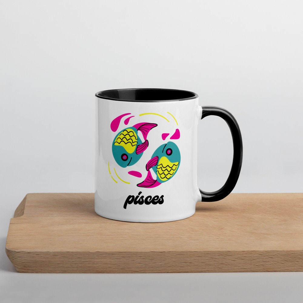 Pisces the Fish 11 Oz Ceramic Coffee Tea Mug Pisces Zodiac - Etsy