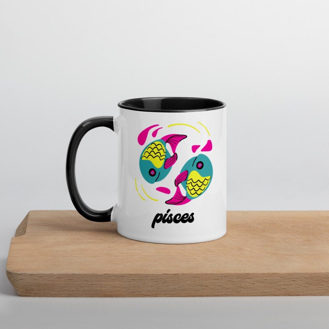 Pisces the Fish 11 Oz Ceramic Coffee Tea Mug Pisces Zodiac - Etsy