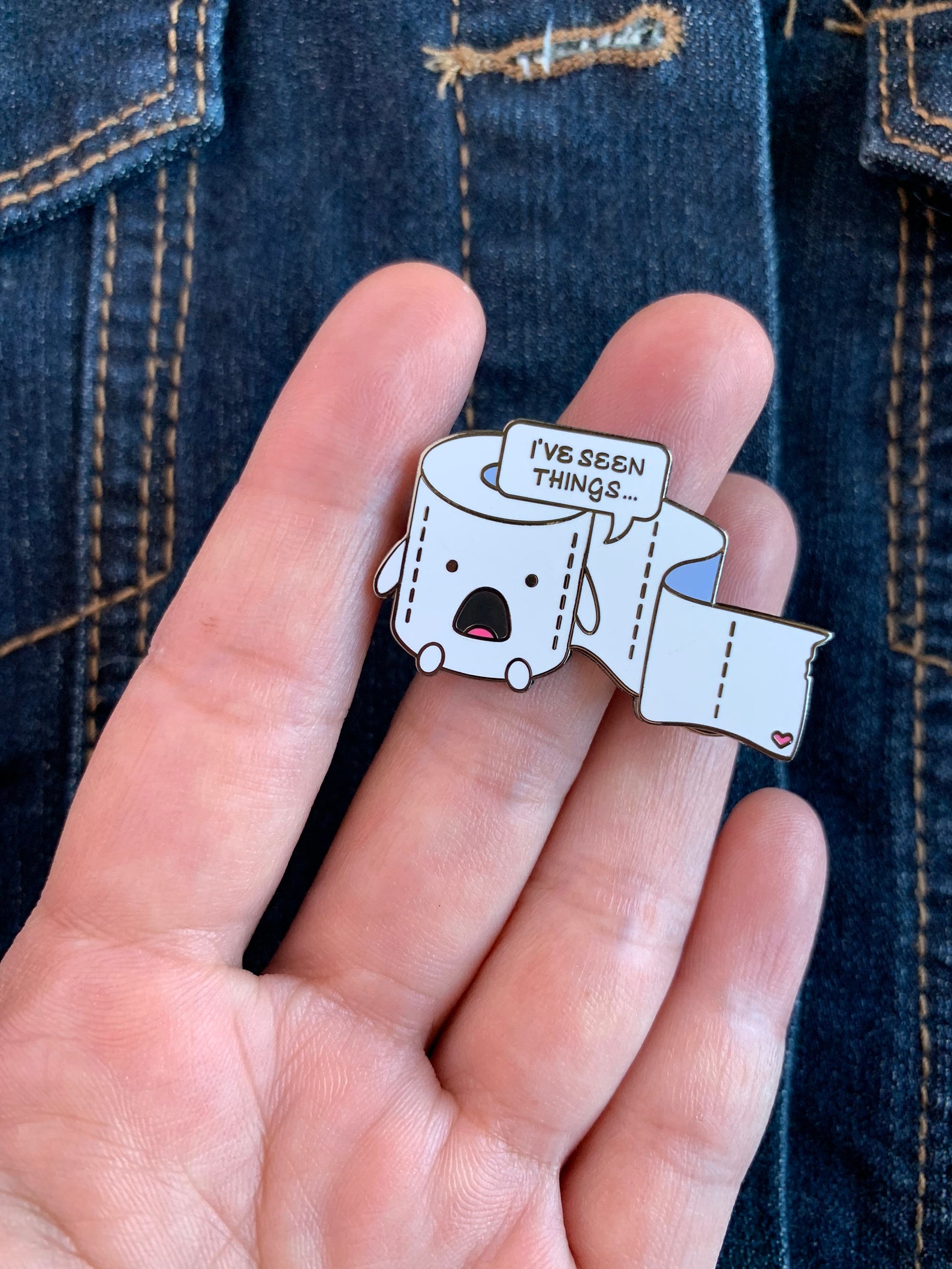 Dumpster Fire Pin - Etsy