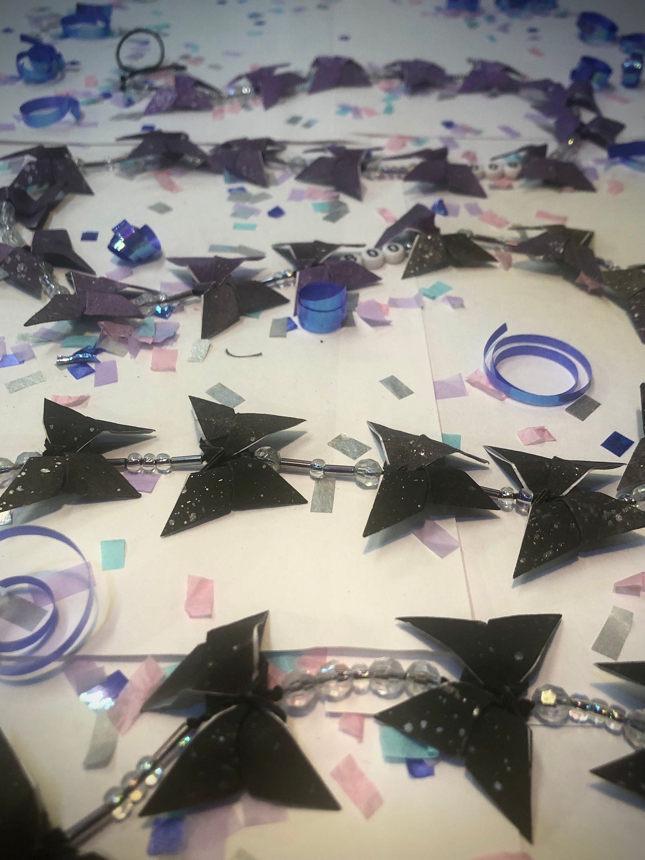 Halloween Origami Butterfly String - Etsy France