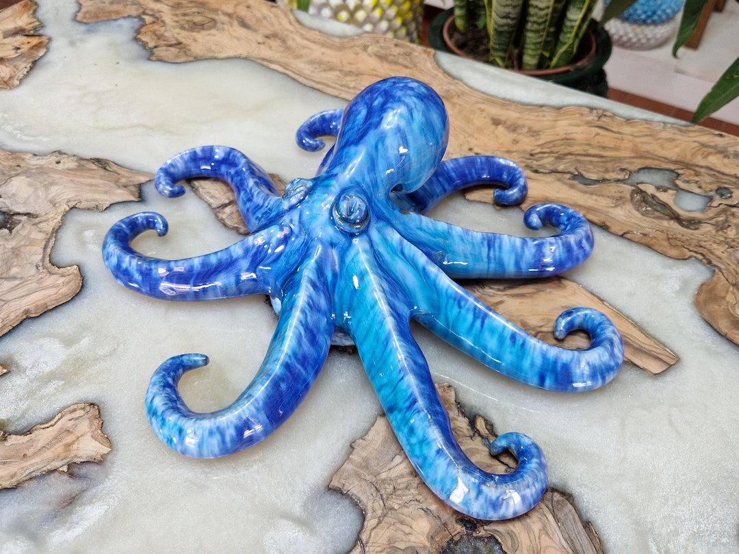 Sicilian Artisan Ceramic Octopus, Sicilian Ceramics, Ceramic Octopus ...
