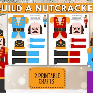 Build a Nutcracker Craft | Holiday Printable Activity | PDF Download ...