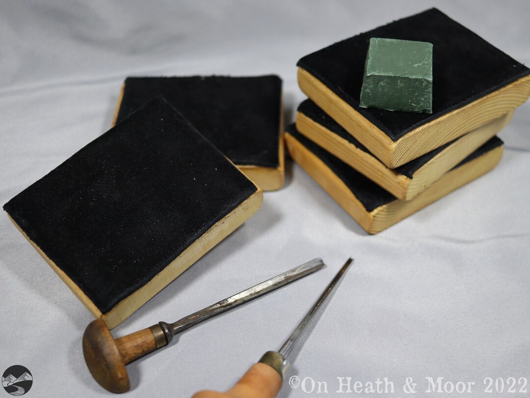 MINI Leather Strop & FREE Honing Compound Stropping Board - Etsy