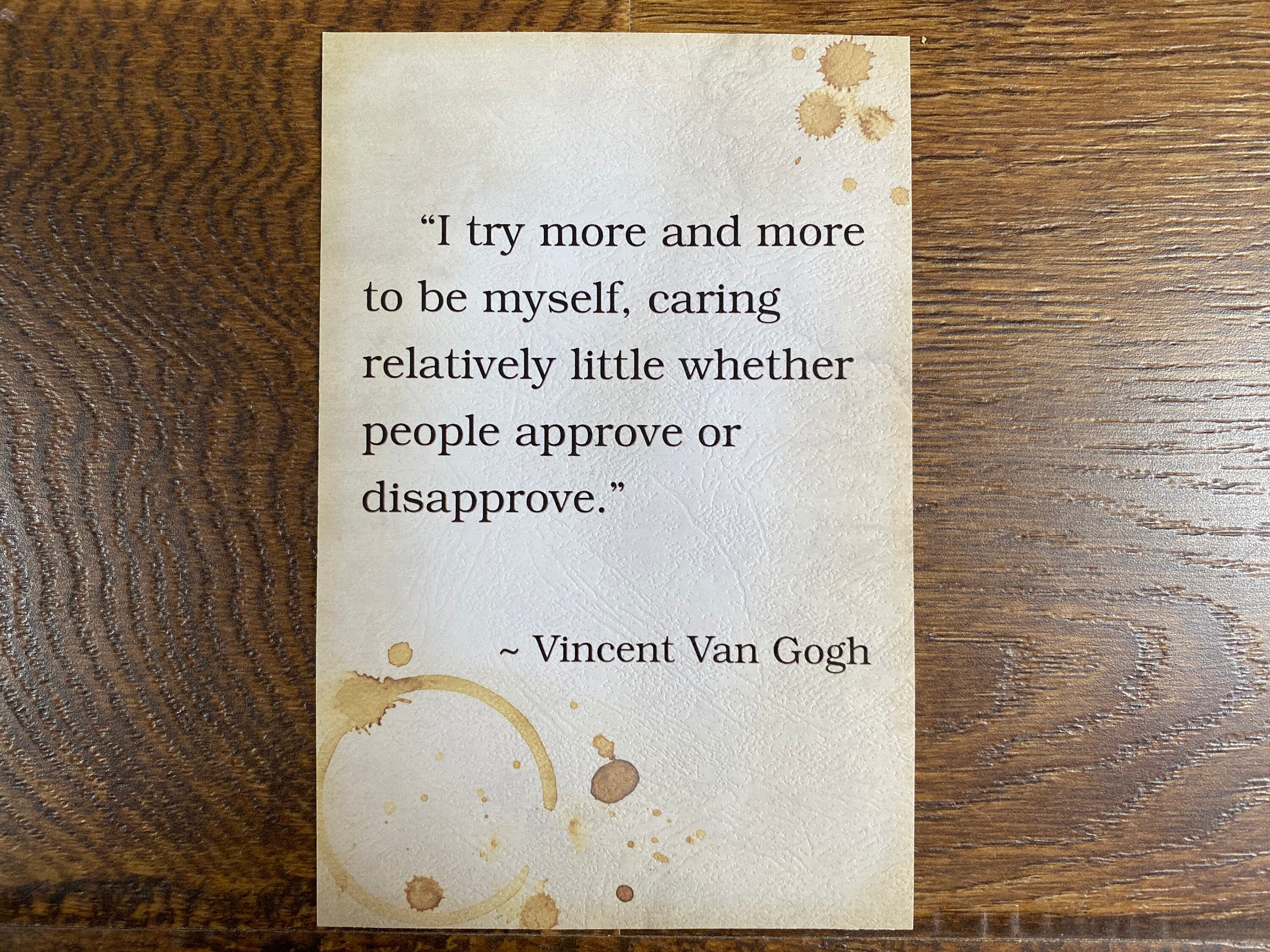 Vincent Van Gogh Art Life Painter Artist Poetry Poem | Etsy