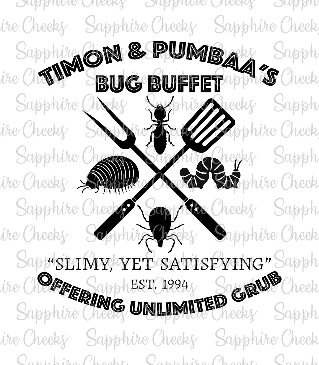 Timon & Pumbaa | Lion King | Digital File: PNG | ***personal Use Only ...