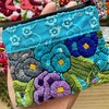 Embroidered Wallet, Floral Embroidery Wallet, Wallet Women, Gift for ...
