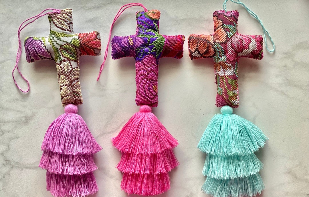 SURPRISE Cross Tassel, Cross Decor, Christian Decor, Christian Gifts ...