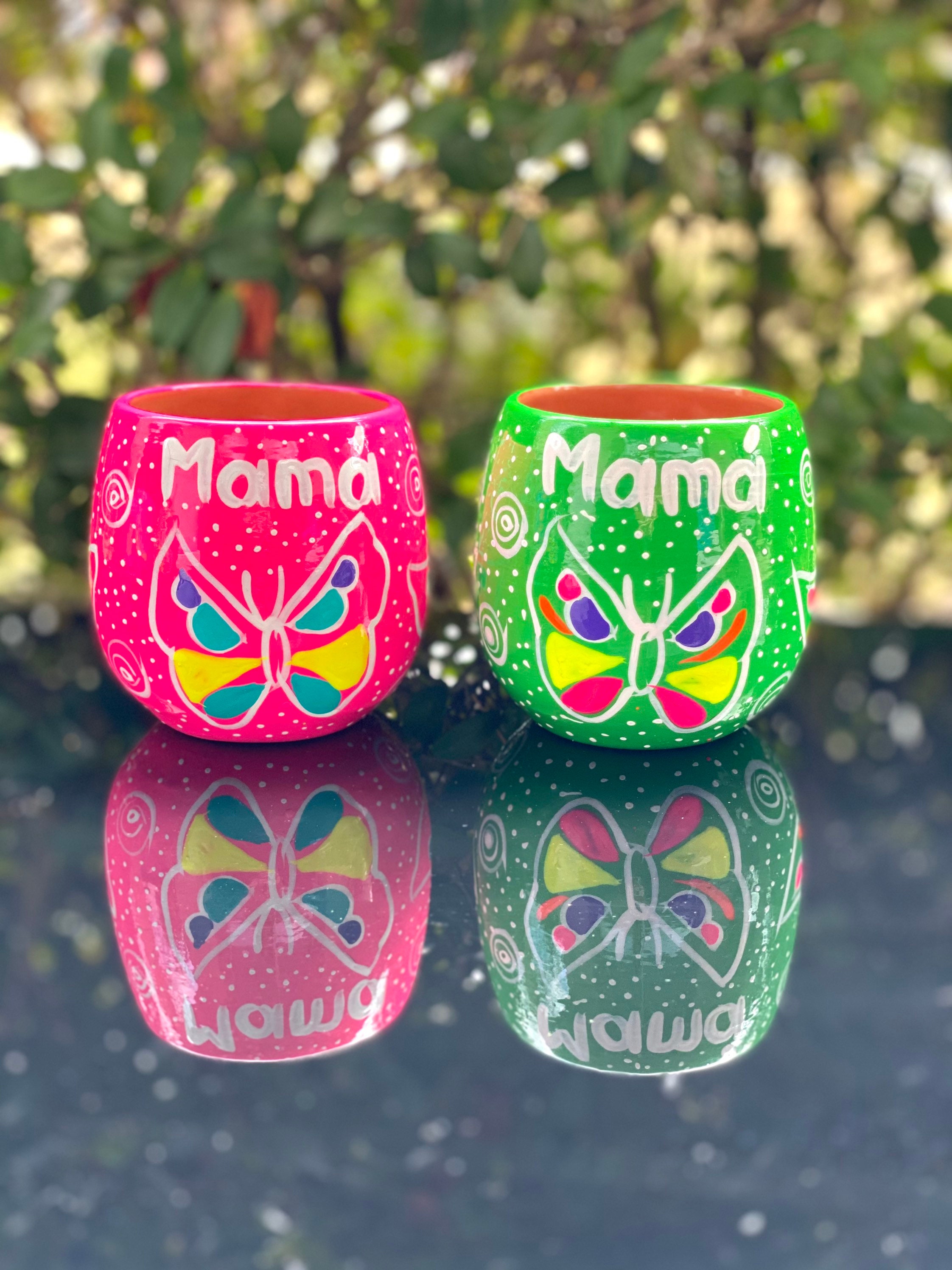 Mamá Mug Hand painted Mama Mug Hand painted ceramic mug | Etsy