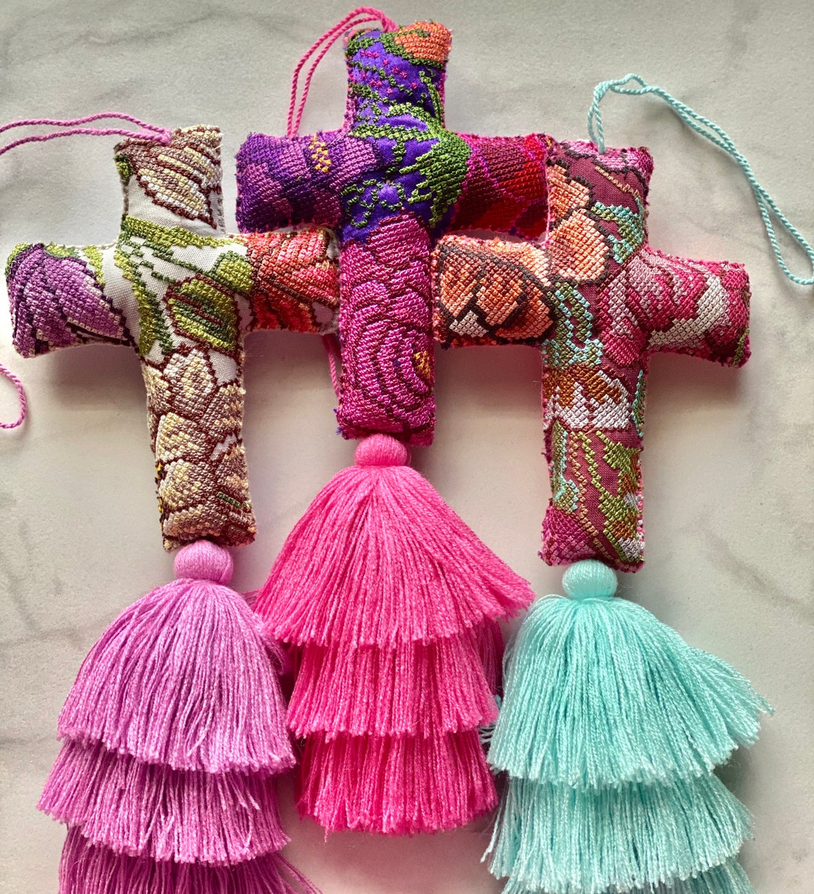 SURPRISE Cross Tassel Cross Decor Christian Decor Christian - Etsy