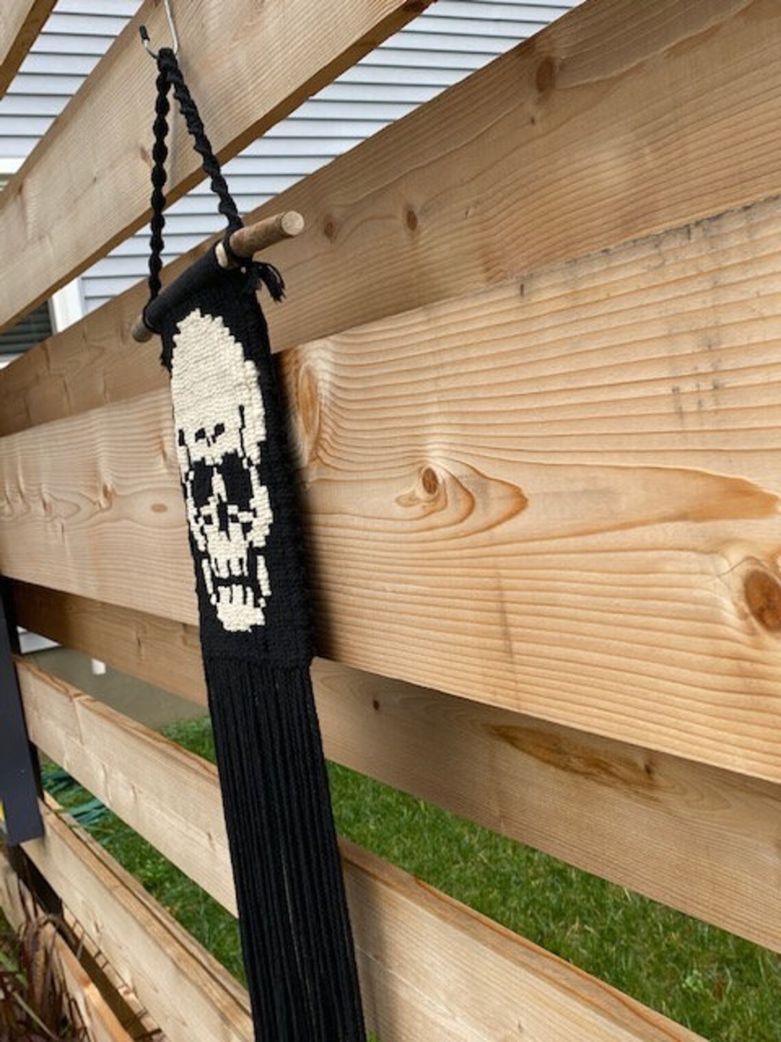 Macrame Wall Hanging, Skull Macrame, - Etsy