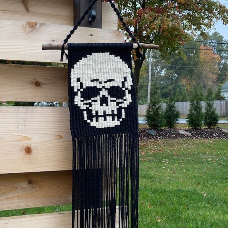 Macrame Skulls - Etsy