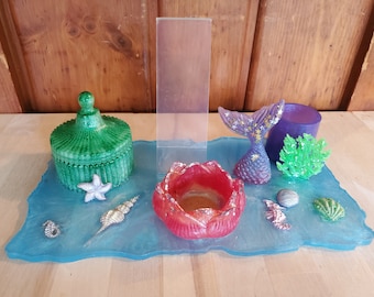 Mermaid Bronze Tray - Etsy