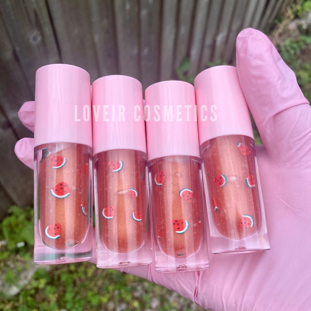 Watermelon Lip Gloss 6ml Lip Gloss Fruit Flavoured Lip Gloss Cute, Fun ...