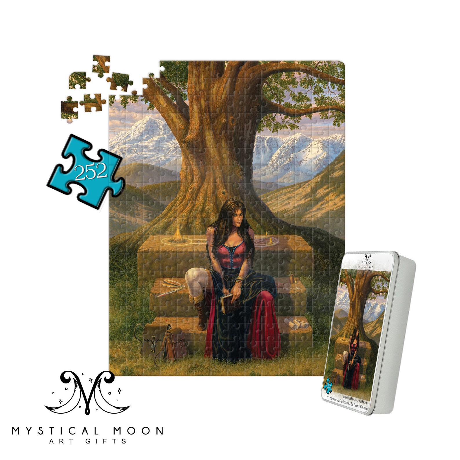Evil Witch Puzzle / 252 Piece Jigsaw Puzzle / Dungeons and - Etsy